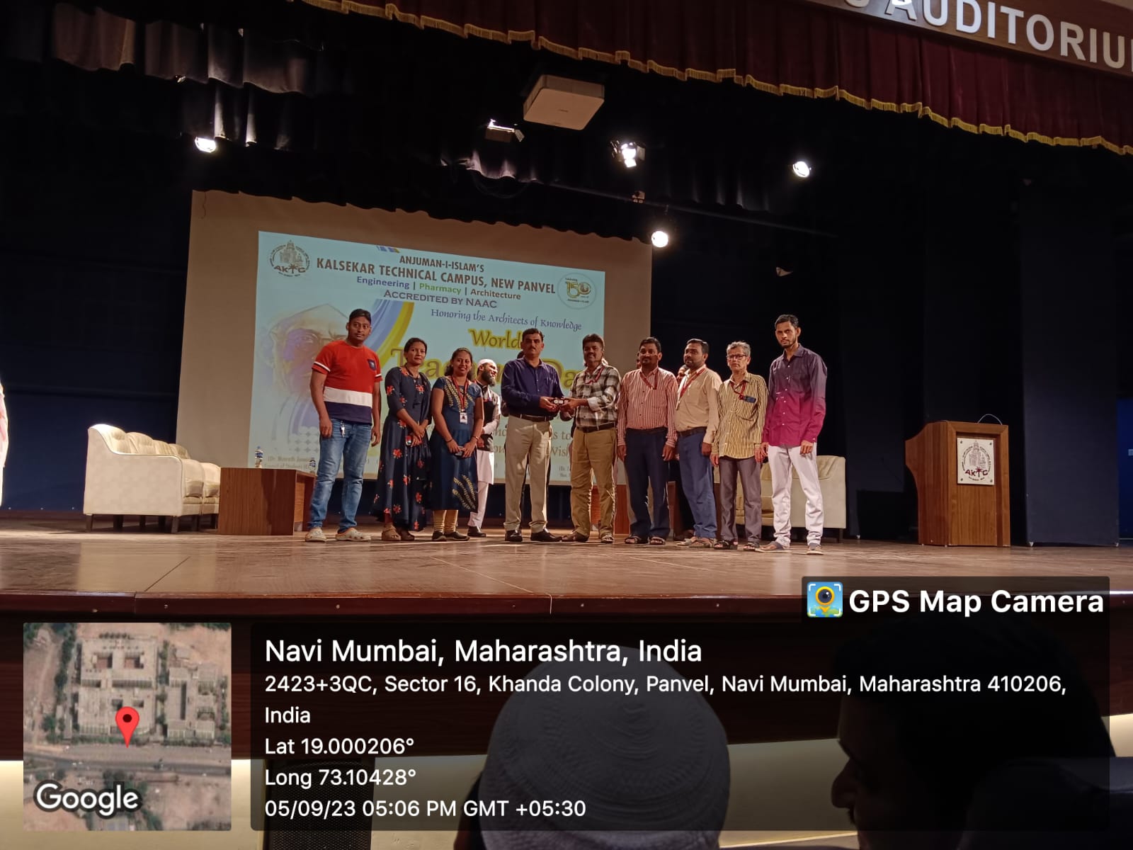 Teachers Day Celebration - Kalsekar Technical Campus