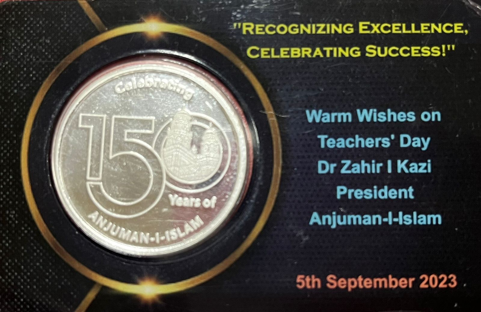 Teachers Day Celebration - Kalsekar Technical Campus